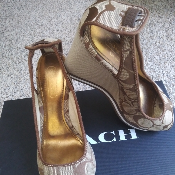 Coach | Shoes | Coach Wedges | Poshmark